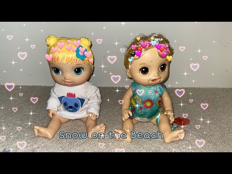 Baby alive music video snow on the beach - YouTube