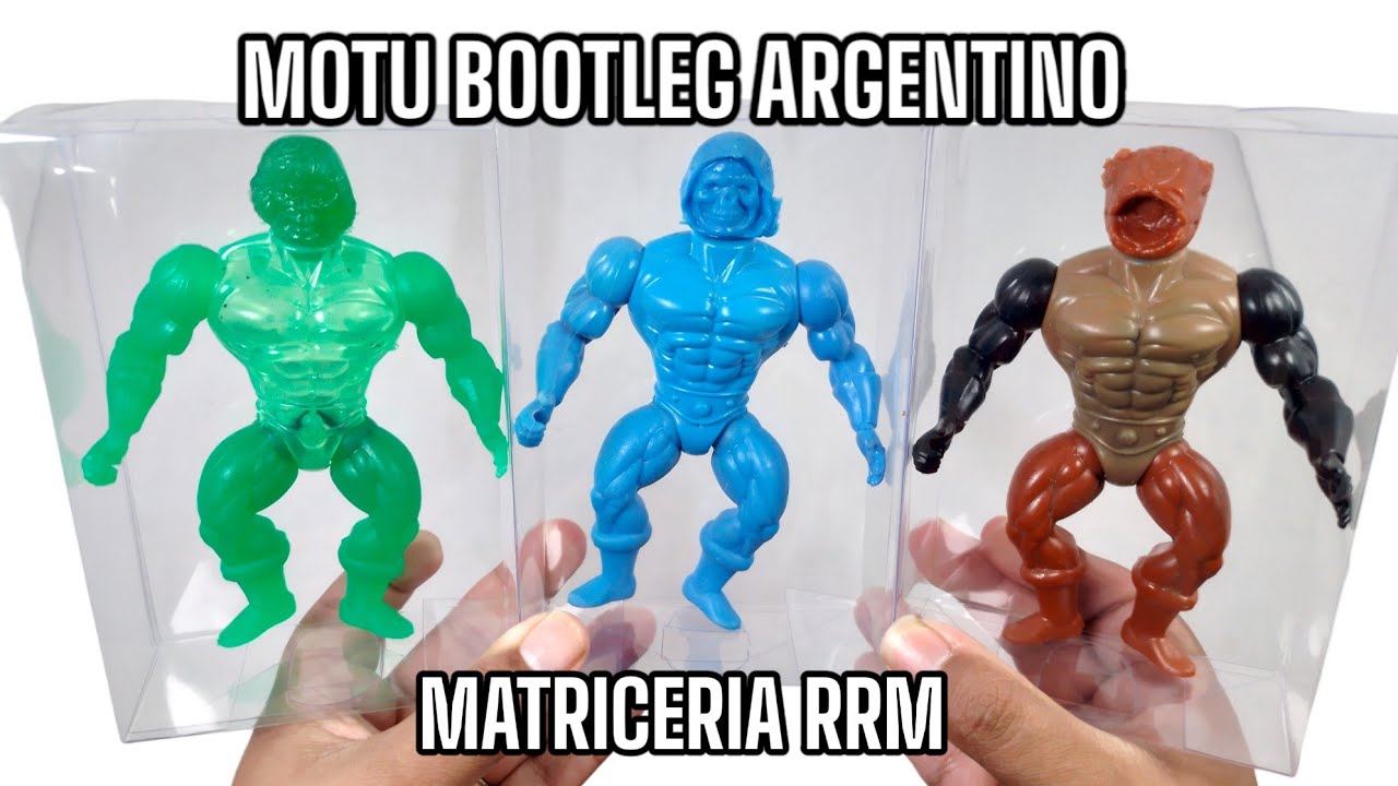 MOTU BOOTLEG ARGENTINO! 🇦🇷💙 Heman, Skeletor y Kobra Khan RRM Rafael ...