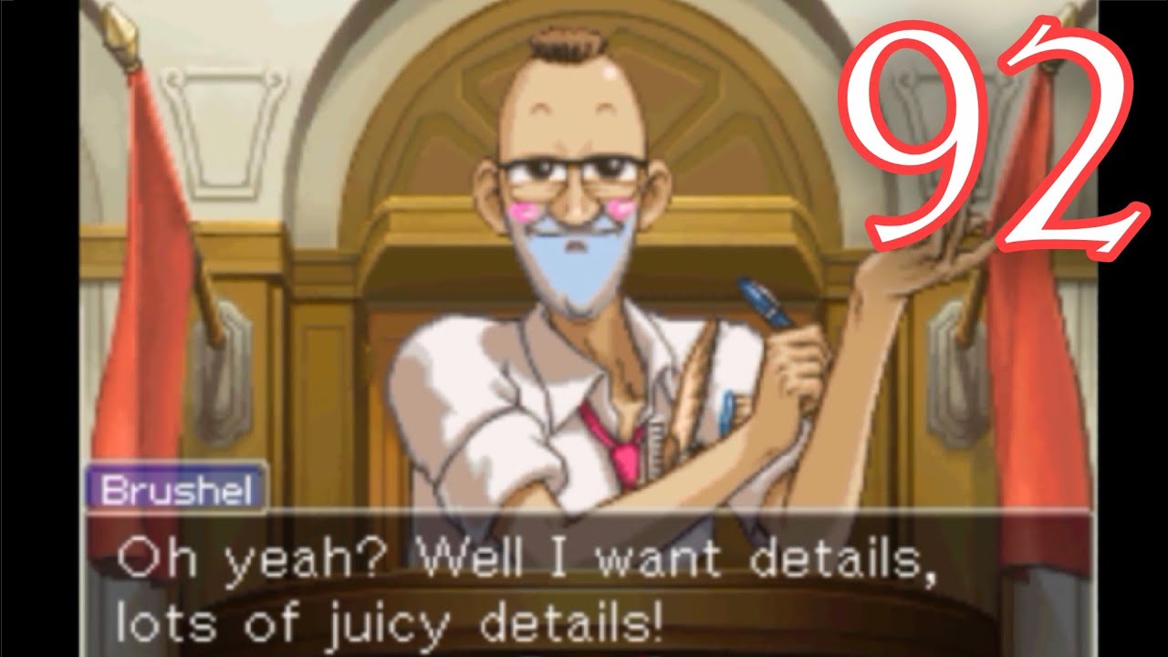 Apollo Justice: Ace Attorney - The Journalist's Story? [ 92 ] - YouTube