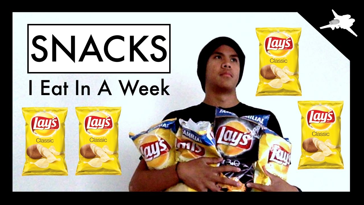What SNACKS I Eat In A Week? CAUTION: UNHEALTHY! - YouTube