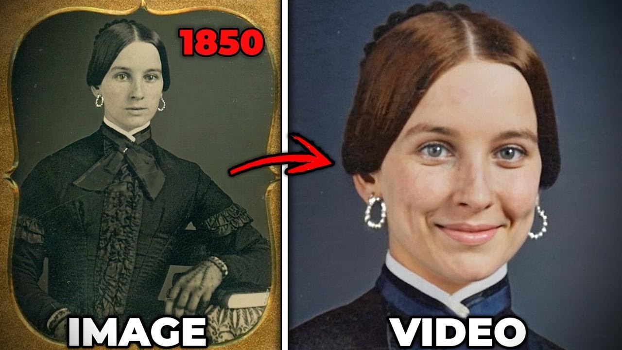 Bringing 19th Century People to Life in HD | Colorized and Animated ...