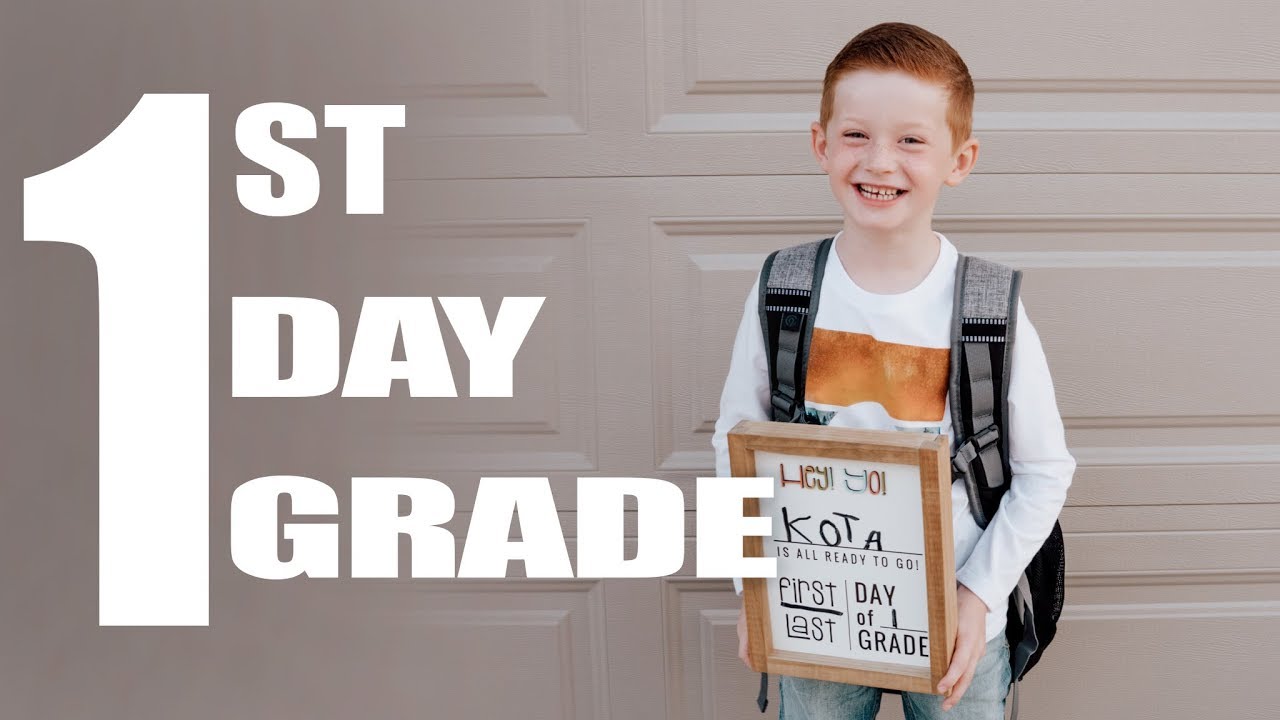 First Day of 1st Grade - YouTube