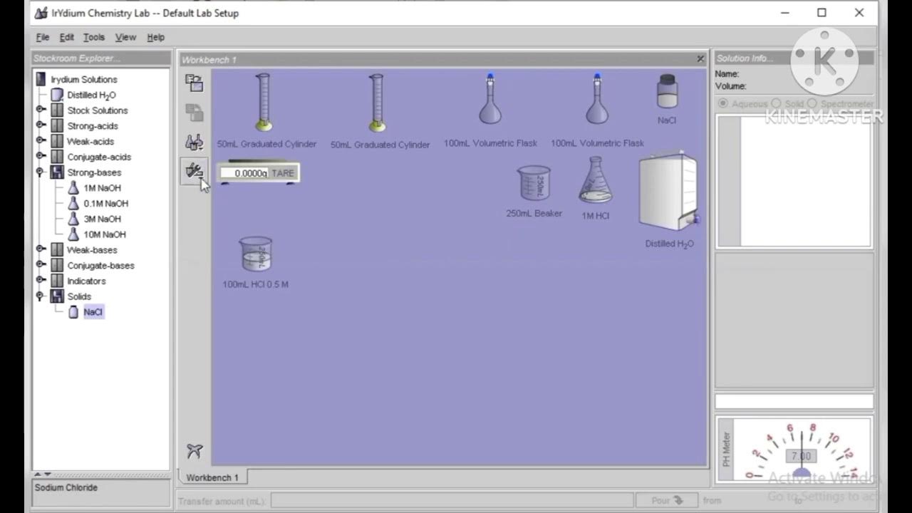 Pratikum Kimia Menggunakan Irydium Chemistry Lab.Materi Laboratorium Kimia Virtual Laboratory ...