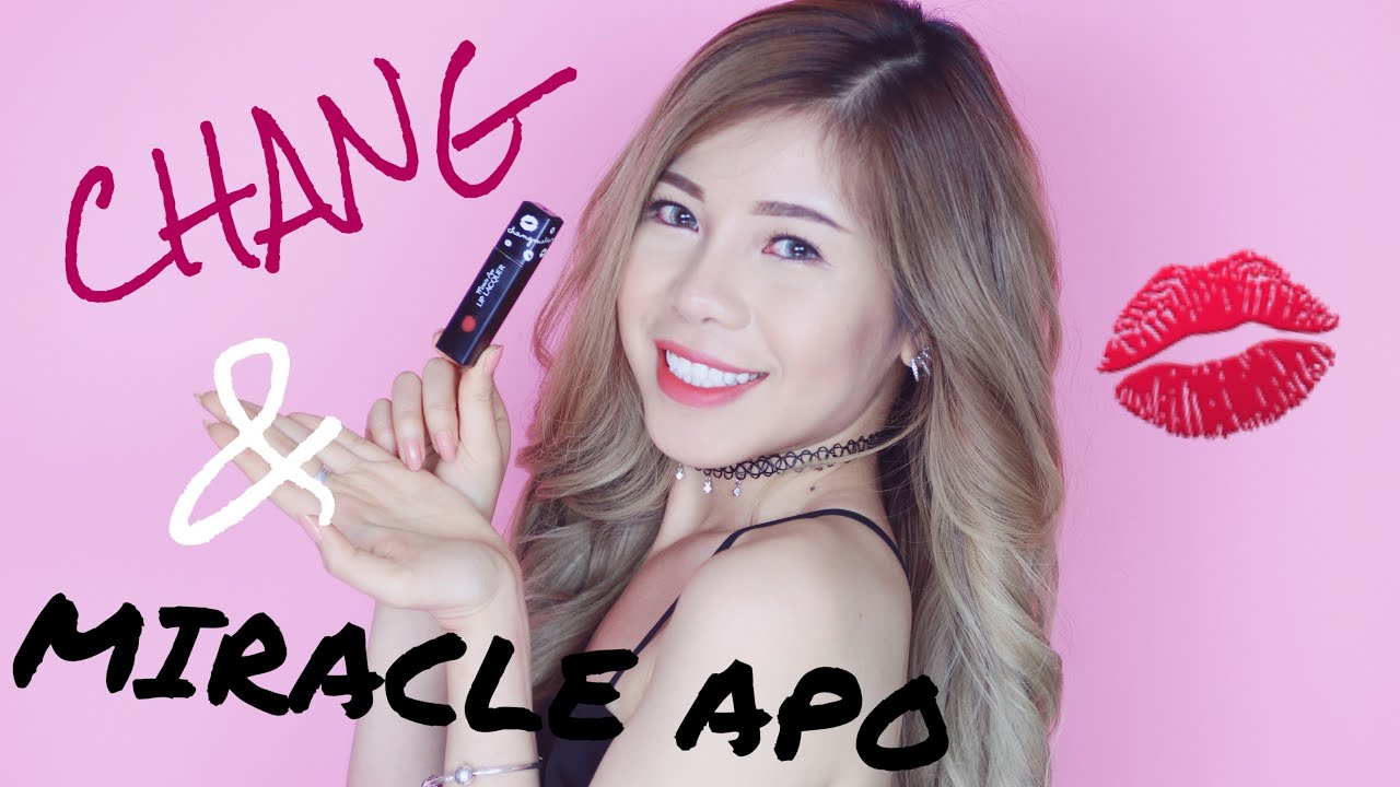 BỘ SƯU TẬP SON MIRACLE APO X CHANGMAKEUP 💄💄💄 MY LIPSTICK COLLABORATION ...