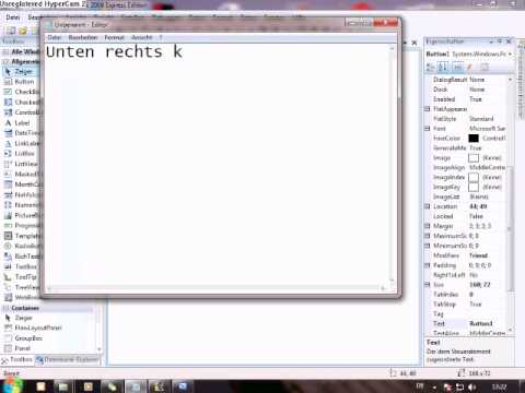 Visual Basic Tutorial *1* - Einfache Textausgabe - YouTube