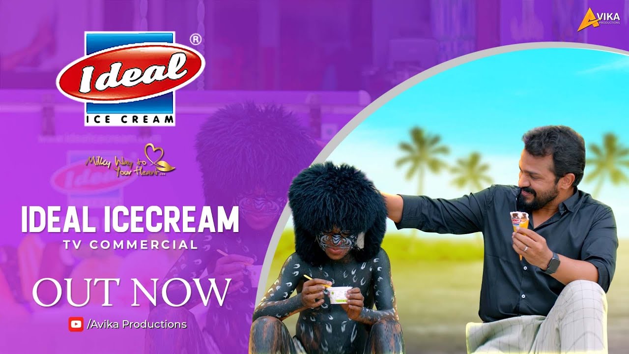 IDEAL ICE CREAM | TV COMMERCIAL | VIJAY RAGHAVENDRA | TARJANI ...