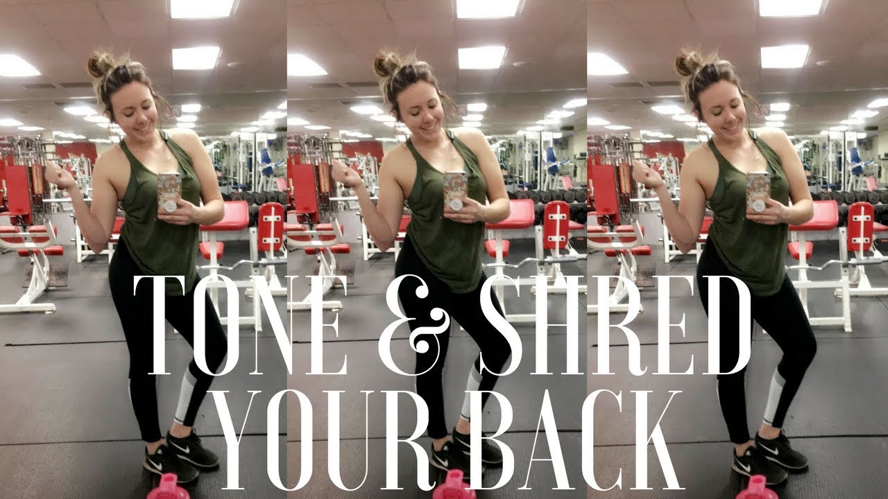 Back Workout for Women | Tone & Shred your Back - YouTube