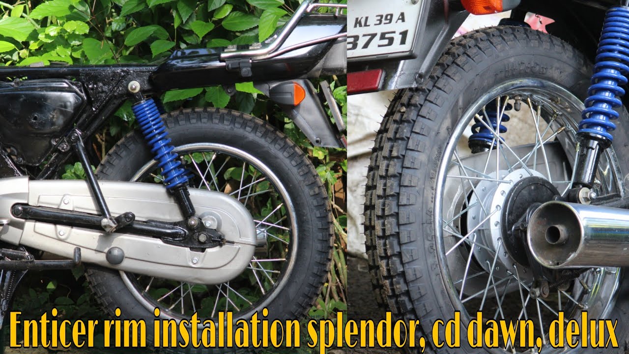 #Enticer rim installation_splendor_cd delux, cd dawn - YouTube
