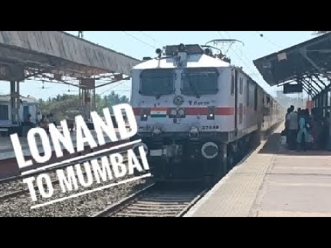 Lonand To Mumbai journey in 11030: kolhapur Mumbai koyna Express,WCAM2 :pune- Miraj section ...
