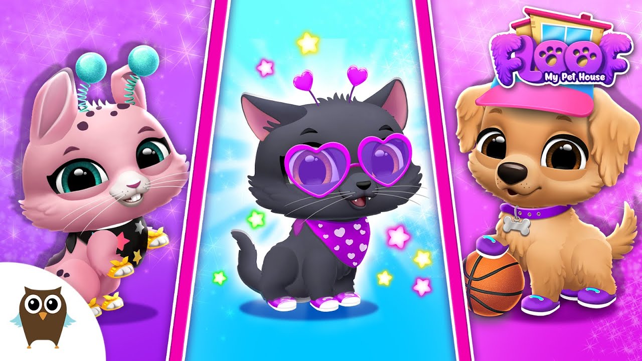 All FLOOF Pets 😸🐶 FLOOF - My Pet House 💜 TutoTOONS - YouTube