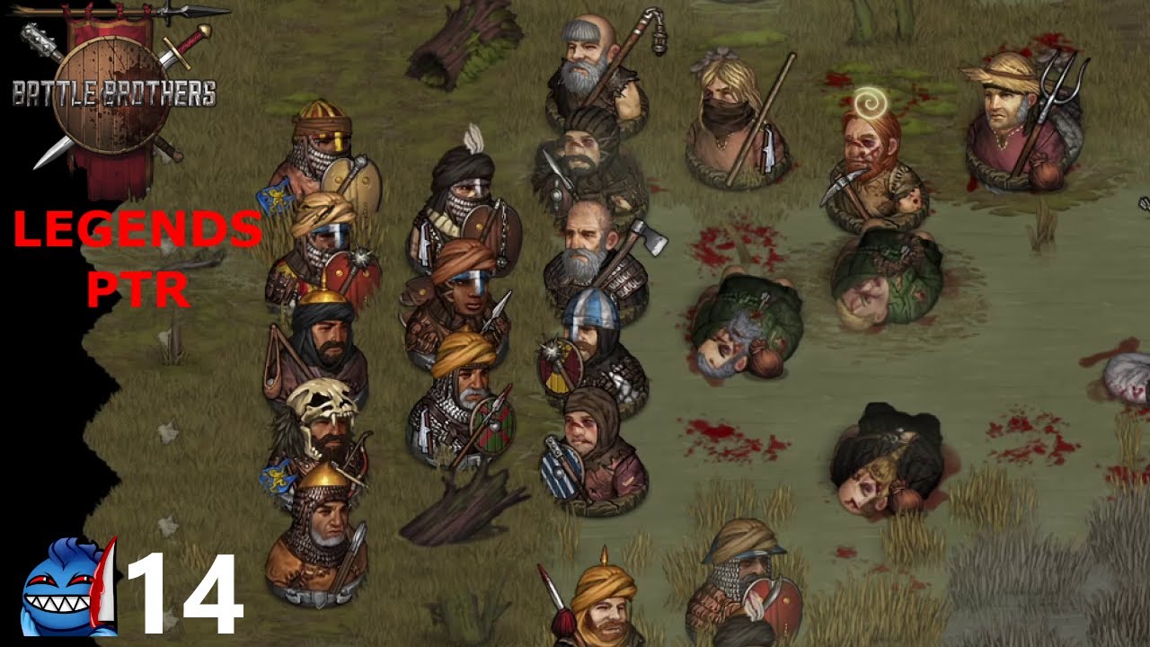 Battle Brothers Legends PTR Mod - The Potentials - Ep 14 Chased in a ...