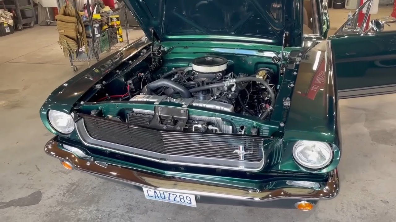 '67 Mustang built by Harvey's Hot Rod Shop - YouTube