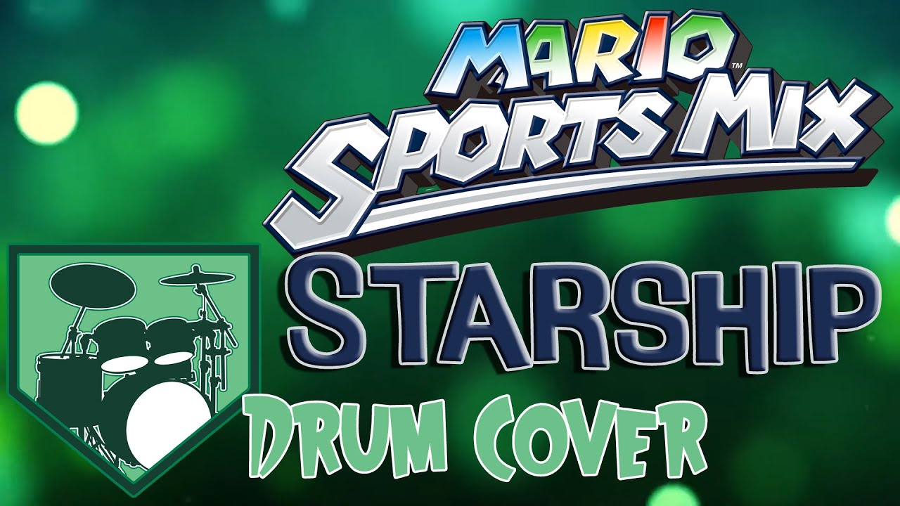 Mario Sports Mix: Starship Drum Cover - YouTube