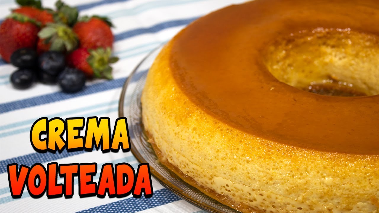😱Cómo Preparar una CREMA VOLTEADA🍮 PERUANA 🇵🇪 | Victoria Abanto - YouTube