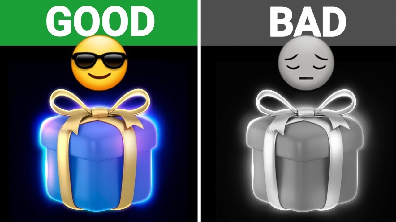 🍀 Choose One Gift 🎁 Box - GOOD vs BAD - YouTube