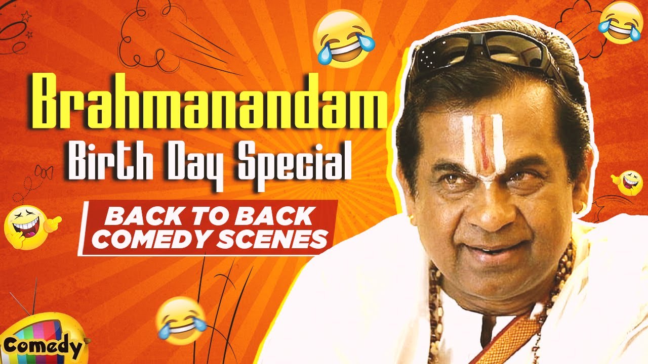 Brahmanandam Birth Day Special Back To Back Comedy Scenes ...