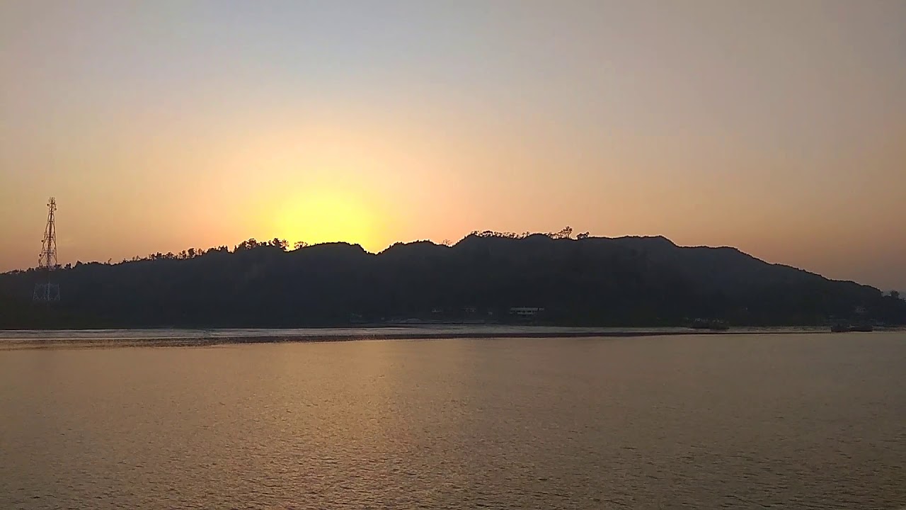 Sunset view of Naf River | Teknaf | Saint Martin - YouTube