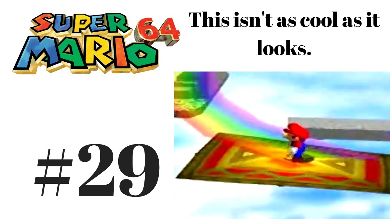 Super Mario 64 Part 29 - Magic Carpet Rides - YouTube