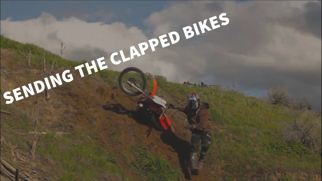 Enduro with the Clapped XRs *flipped* - YouTube