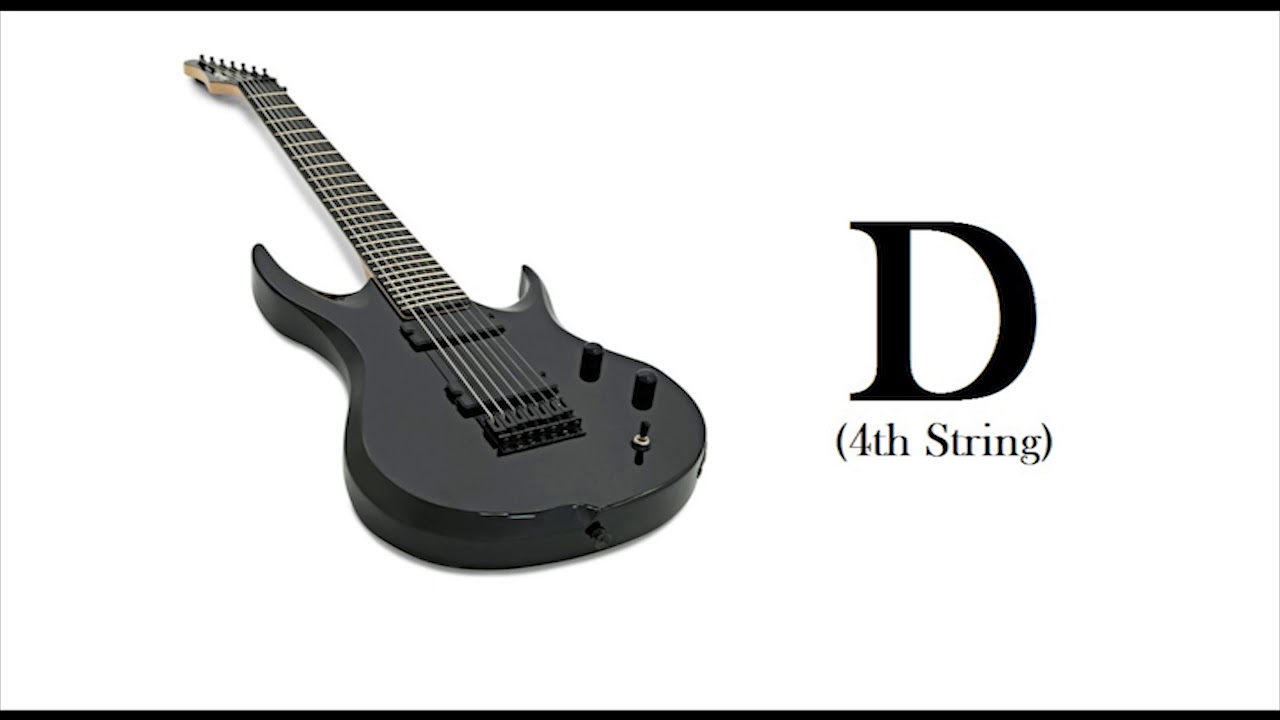 7 String Guitar Standard Tuning ♩ - YouTube