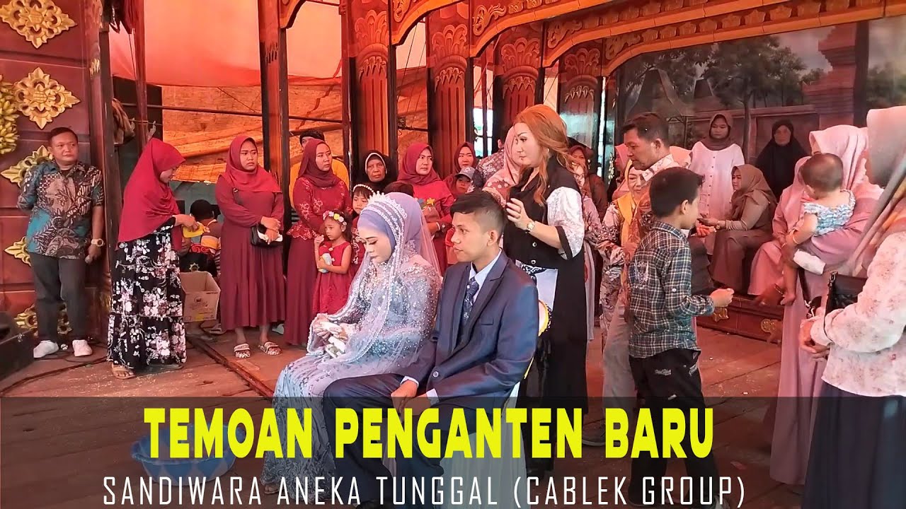 Temoan Penganten Baru- Nunung Alvi | Sandiwara Aneka Tunggal (cablek group ) Tegaltike ...
