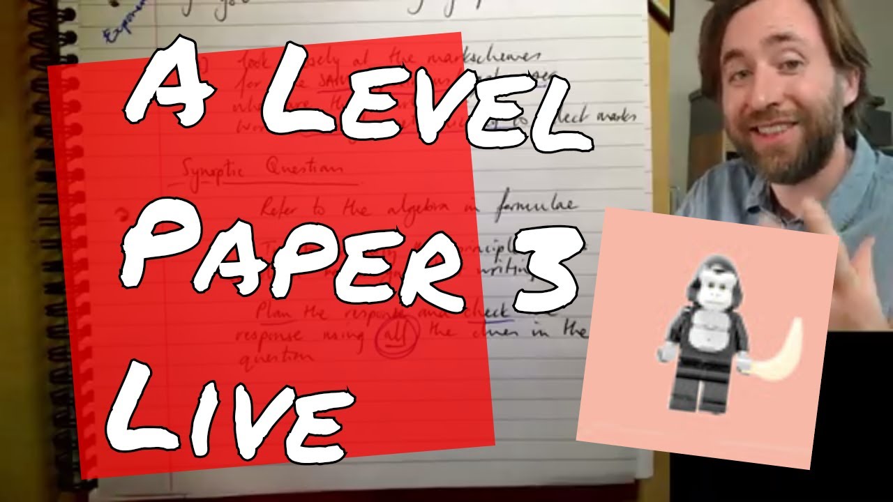 🔴 A Level Paper 3 - GorillaPhysics - Physics Revision Live - YouTube