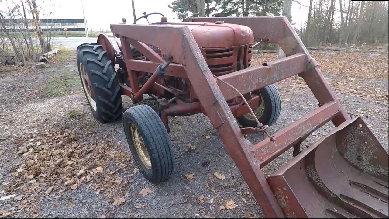 Buying and fixing my first tractor. 1956 International 300 Utility ...