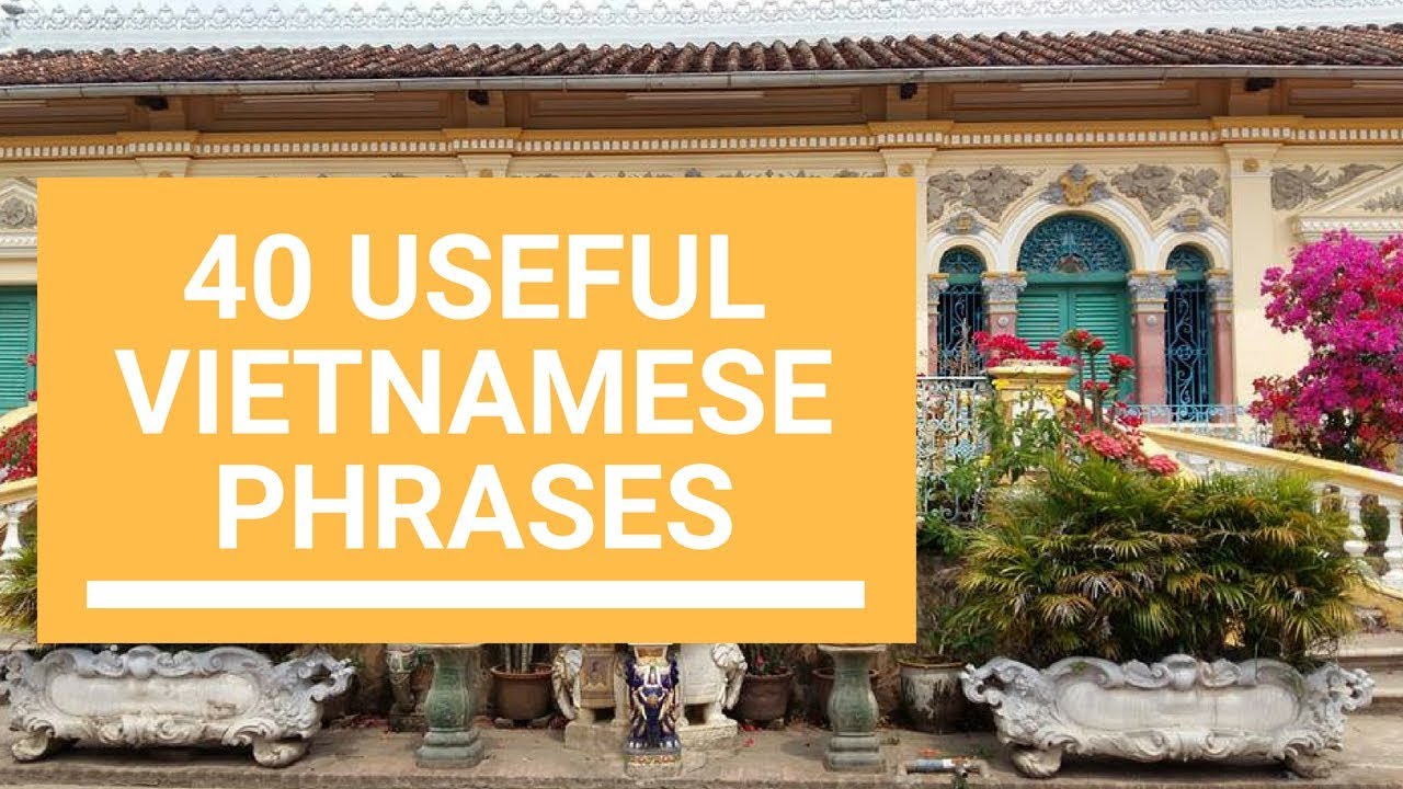Learn Vietnamese: 40 useful Vietnamese phrases - YouTube