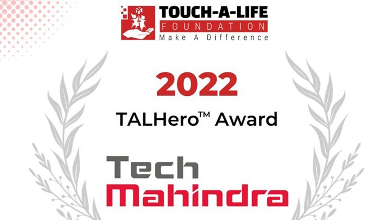 TALHero Award to Tech Mahindra | TAL World Kindness Day 2022 - YouTube