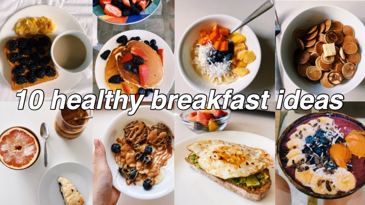 WHAT I EAT IN A WEEK ~breakfast edition~ - YouTube