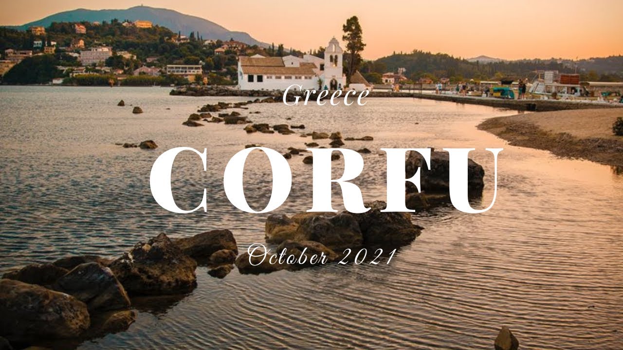 Rainy day in CORFU - greek island, October 2021 - YouTube