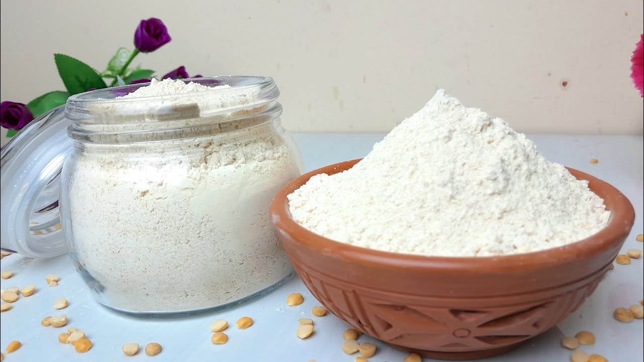 অল্প খরচে বেসন তৈরির সহজ পদ্ধতি || How to Make Besan at Home || Gram ...