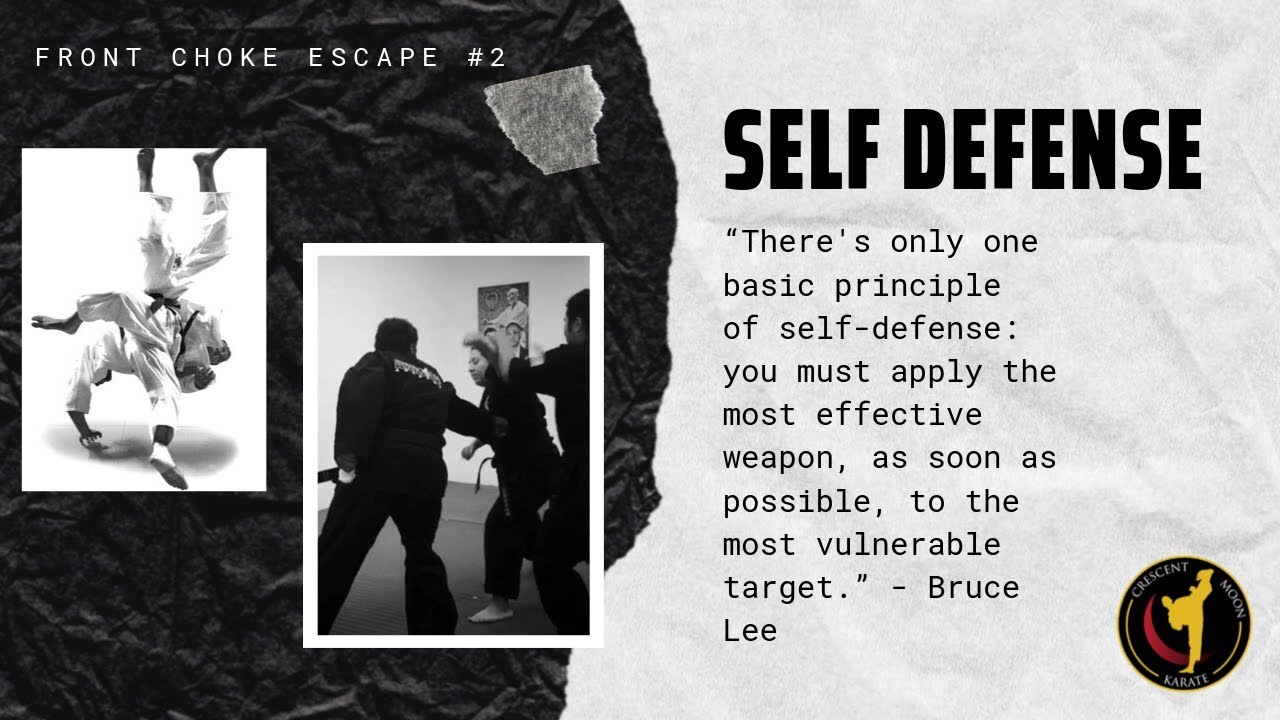 Front Choke Escape 2 - YouTube