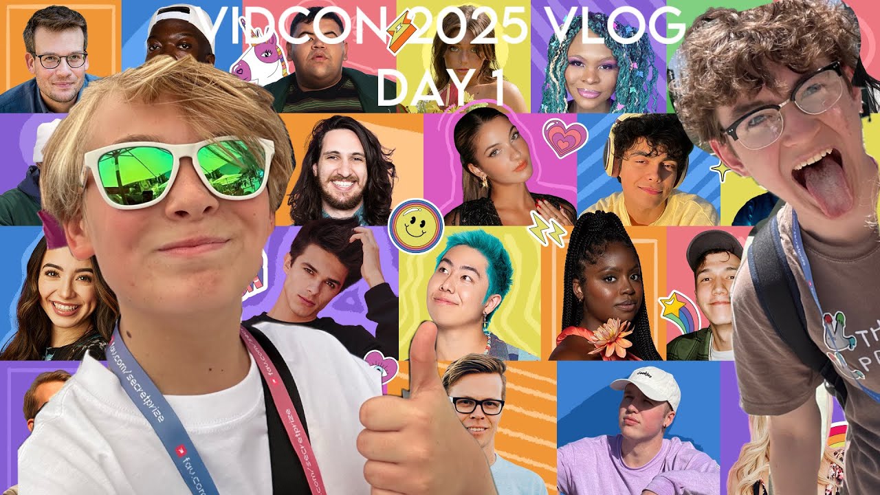 VIDCON VLOG DAY 1 [@elliotVR] - YouTube