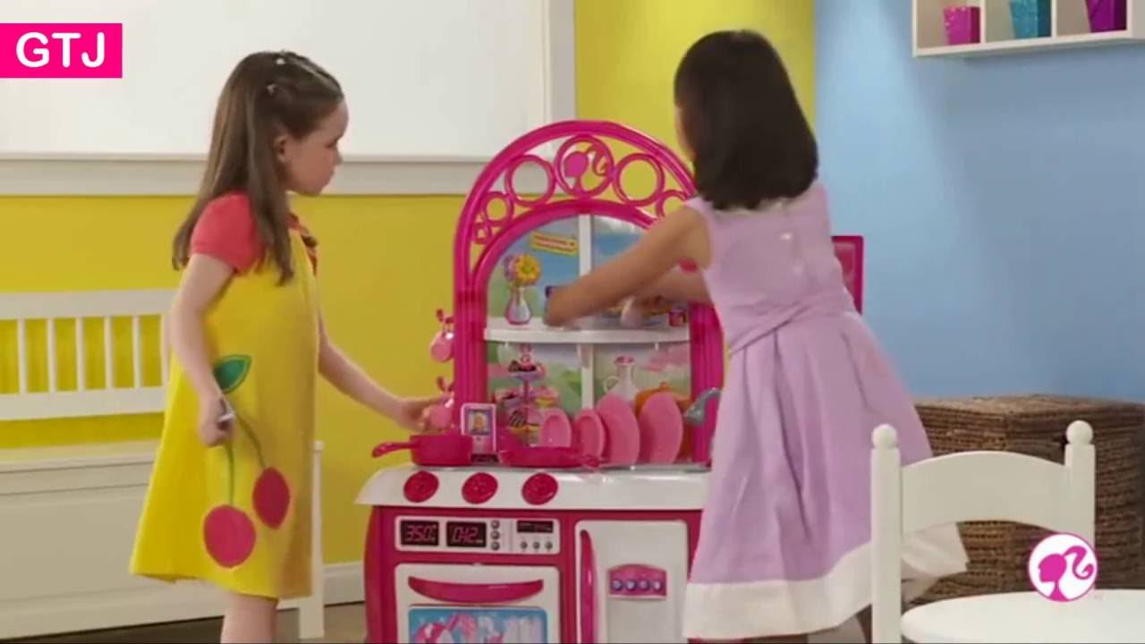 Barbie Gourmet Kitchen Video - YouTube