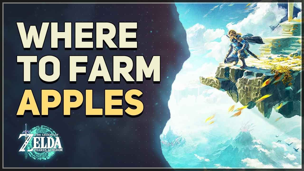 Where to Farm Apples Legend of Zelda Tears of the Kingdom - YouTube