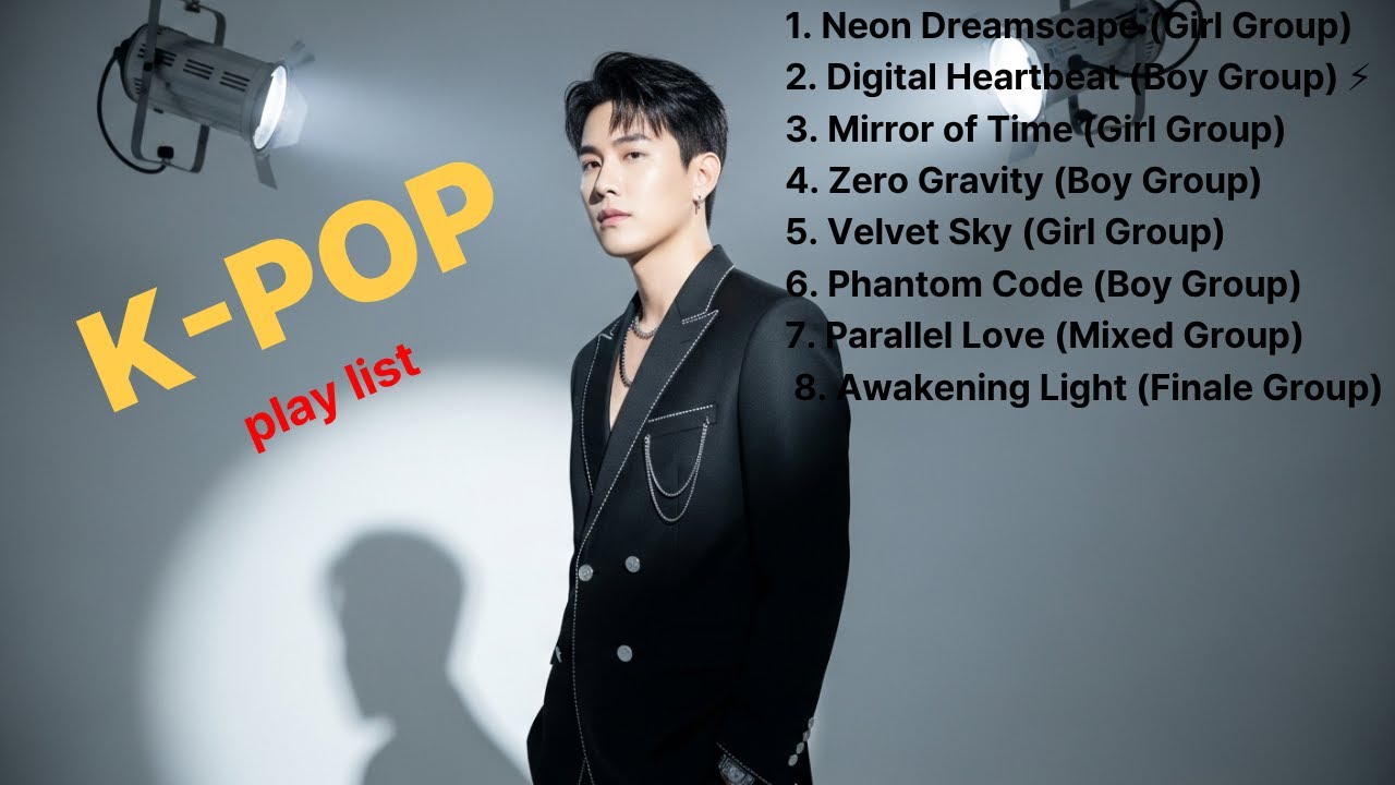 🎧 KPOP PROJECT Vol.7 | NEON DREAMSCAPE (Full 8 Tracks Compilation ...