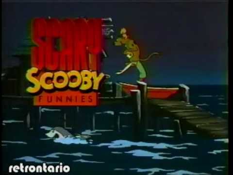 The Scary Scooby Funnies intro 1985