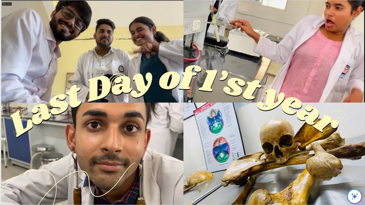 Last days of first year of MBBS students. || NSMCH || MBBS || - YouTube