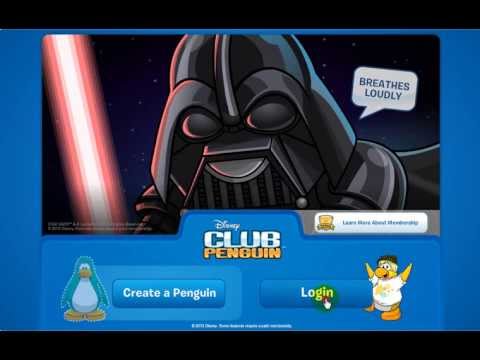 Club penguin Star Wars Code Costume Vadar Costume - YouTube