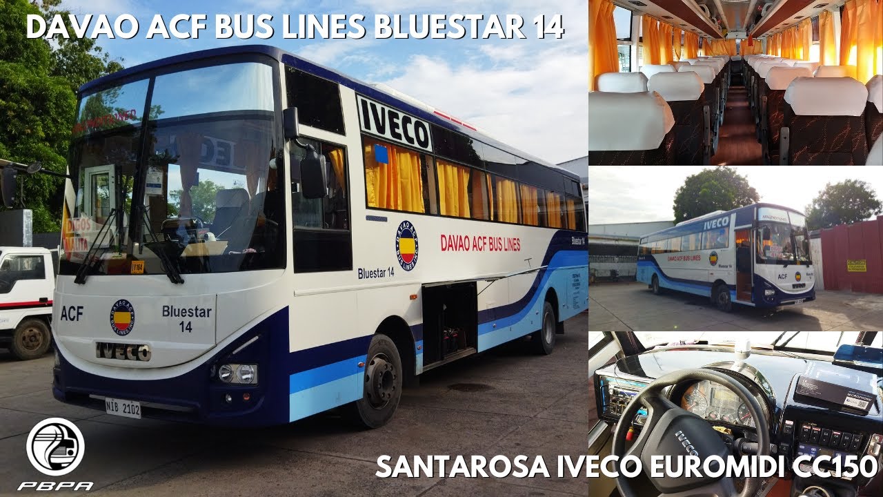 PBPA SPOTLIGHT | DAVAO ACF BUS LINES IVECO EUROMIDI - YouTube