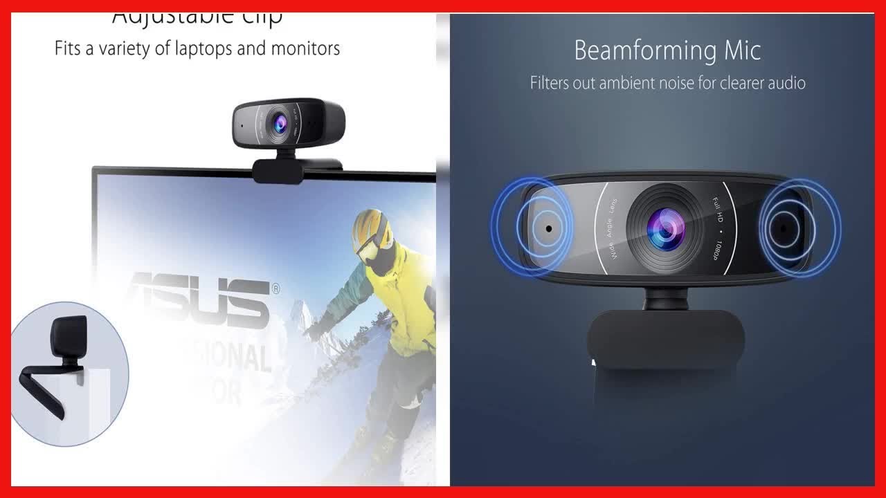 Great product - ASUS Webcam C3 1080p HD USB Camera - Beamforming ...