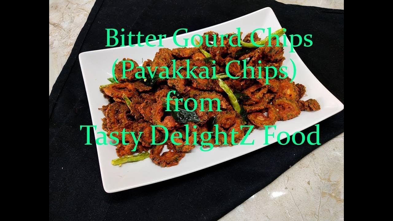 HOW TO MAKE TASTY CRISPY BITTER GOURD PAVAKKAI CHIPS - YouTube