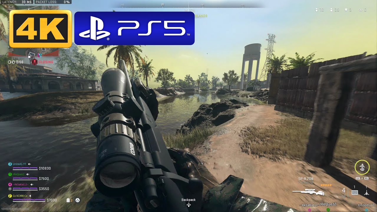 Call of Duty Warzone 2 PS5 4K Gameplay Victory - YouTube