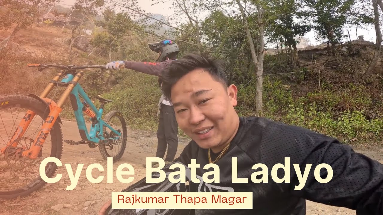 Rajkumar Thapa Magar Bad Luck😑 Cycle Bata Ladyo || Morning Ride ...