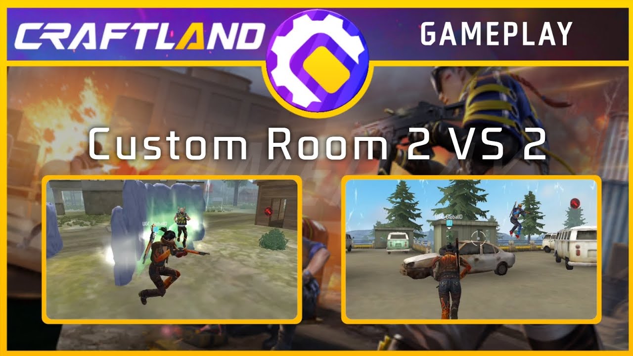 CR 2vs2 Match 1 | @ff.craftland #craftland - YouTube