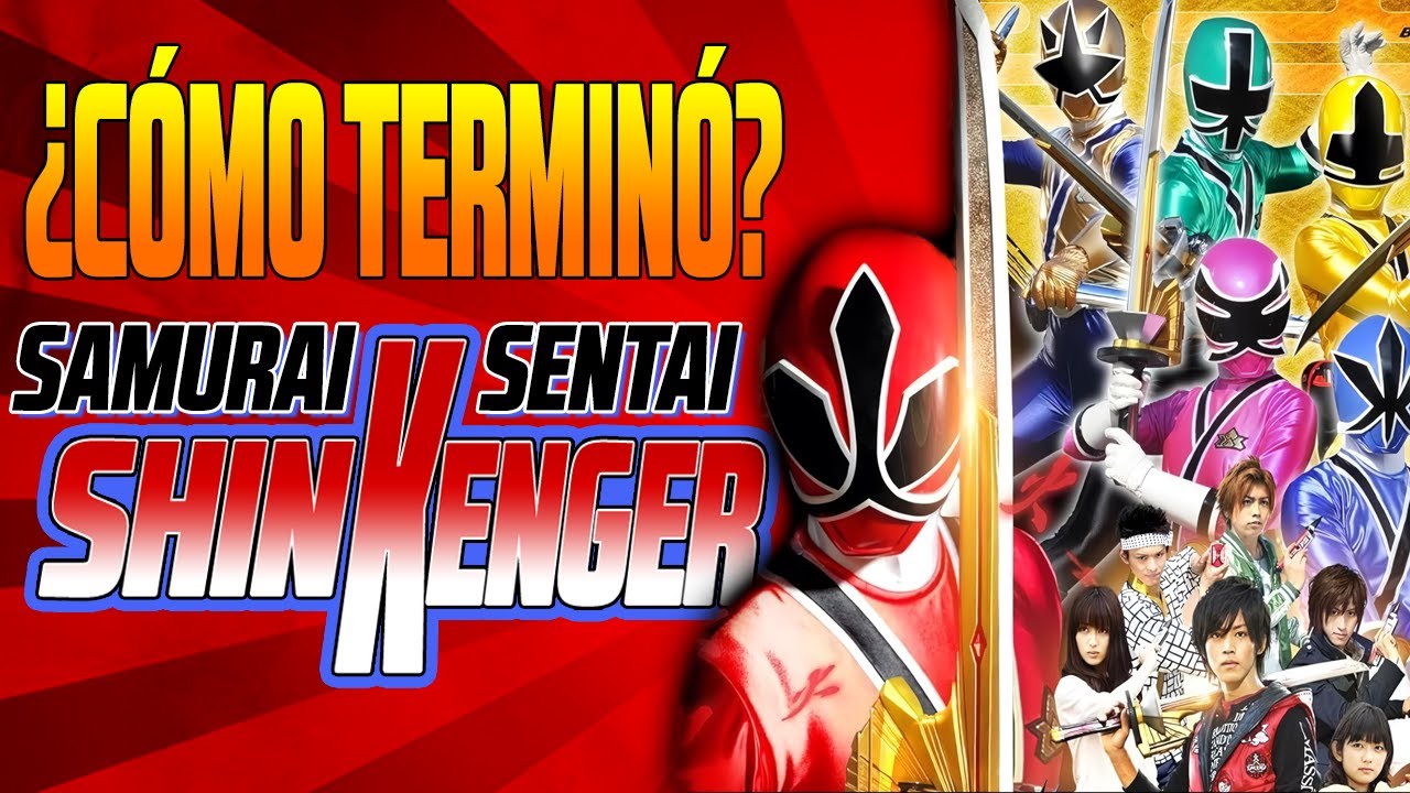 La HISTORIA de SAMURAI SENTAI SHINKENGER ¿CÓMO TERMINA? RESUMEN - YouTube