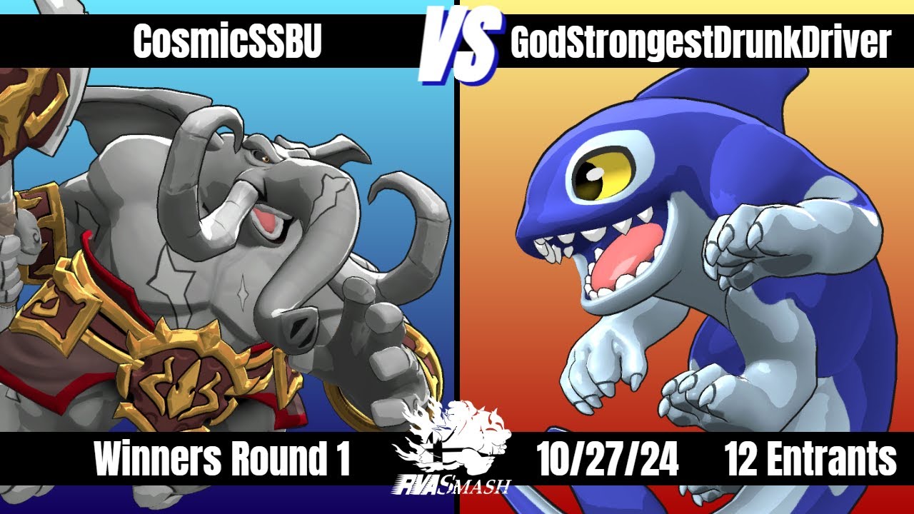 RVA Smash 149: Rivals of Aether 2 | CosmicSSBU (Loxodont) vs ...