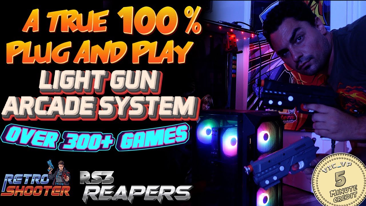 This Light Gun Arcade System is really PLUG AND PLAY! - 5 Minute Credit ...