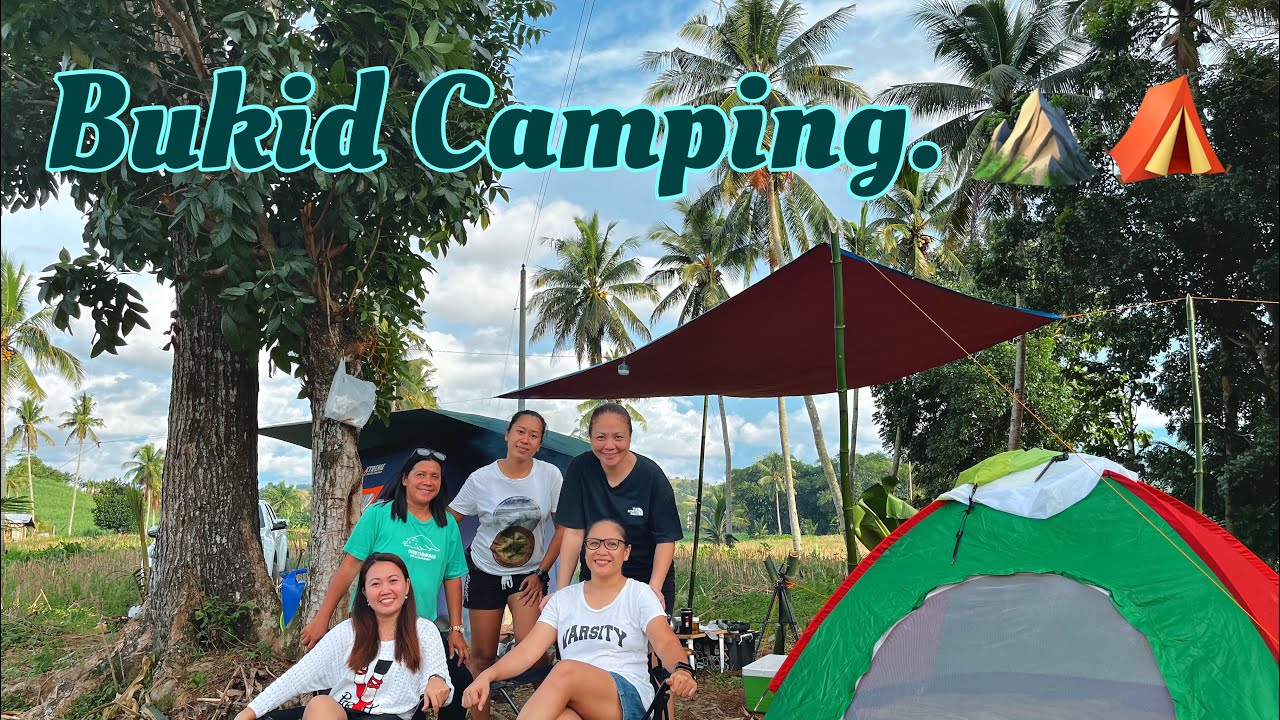 BUKID CAMPING + Native Lechon Manok and Palitaw! #campinglife # ...